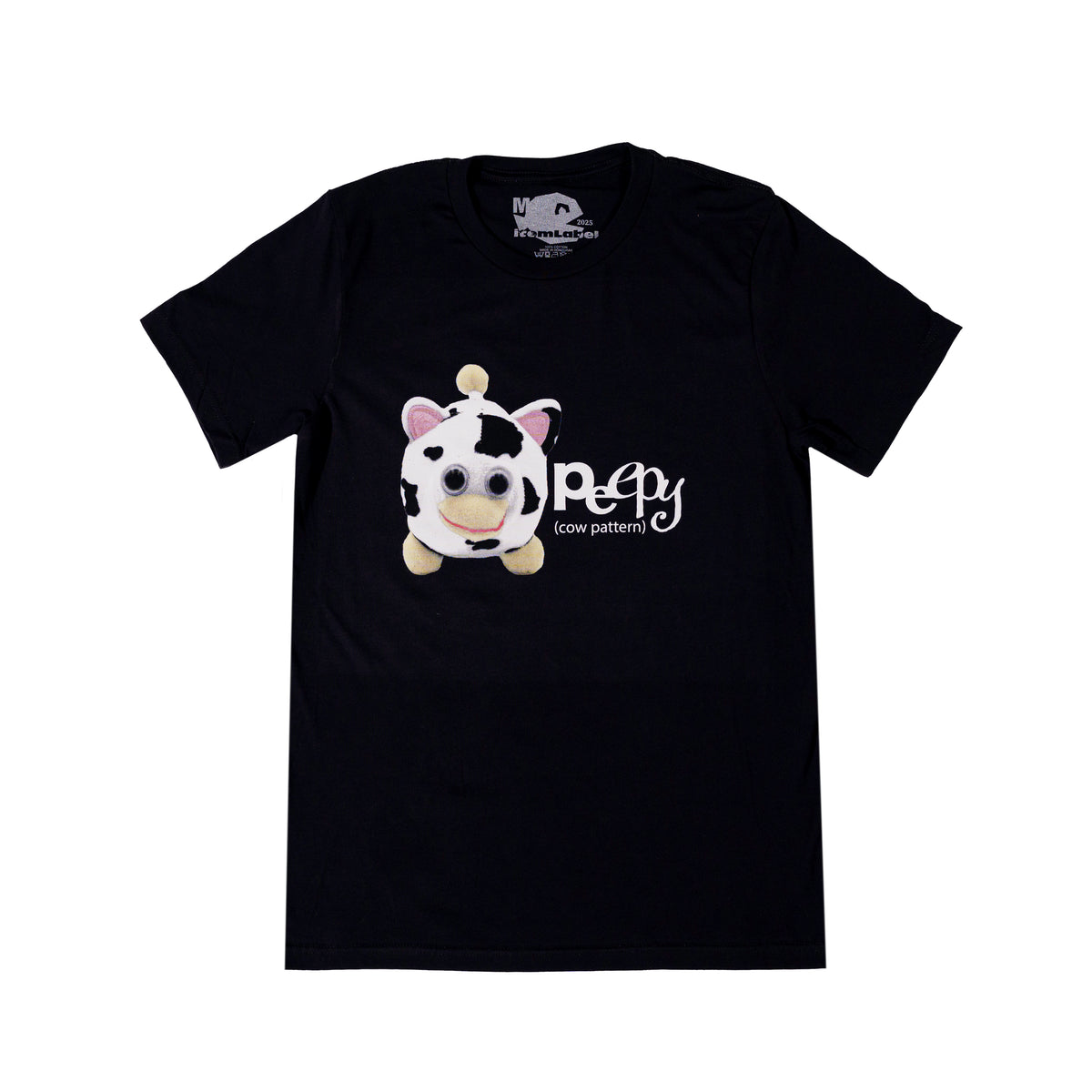 Cow Peepy Shirt – Item Label